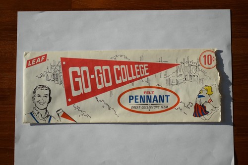 1960 Leaf Go Go College Felt Pennants, Notre Dame, Alabama, More ...