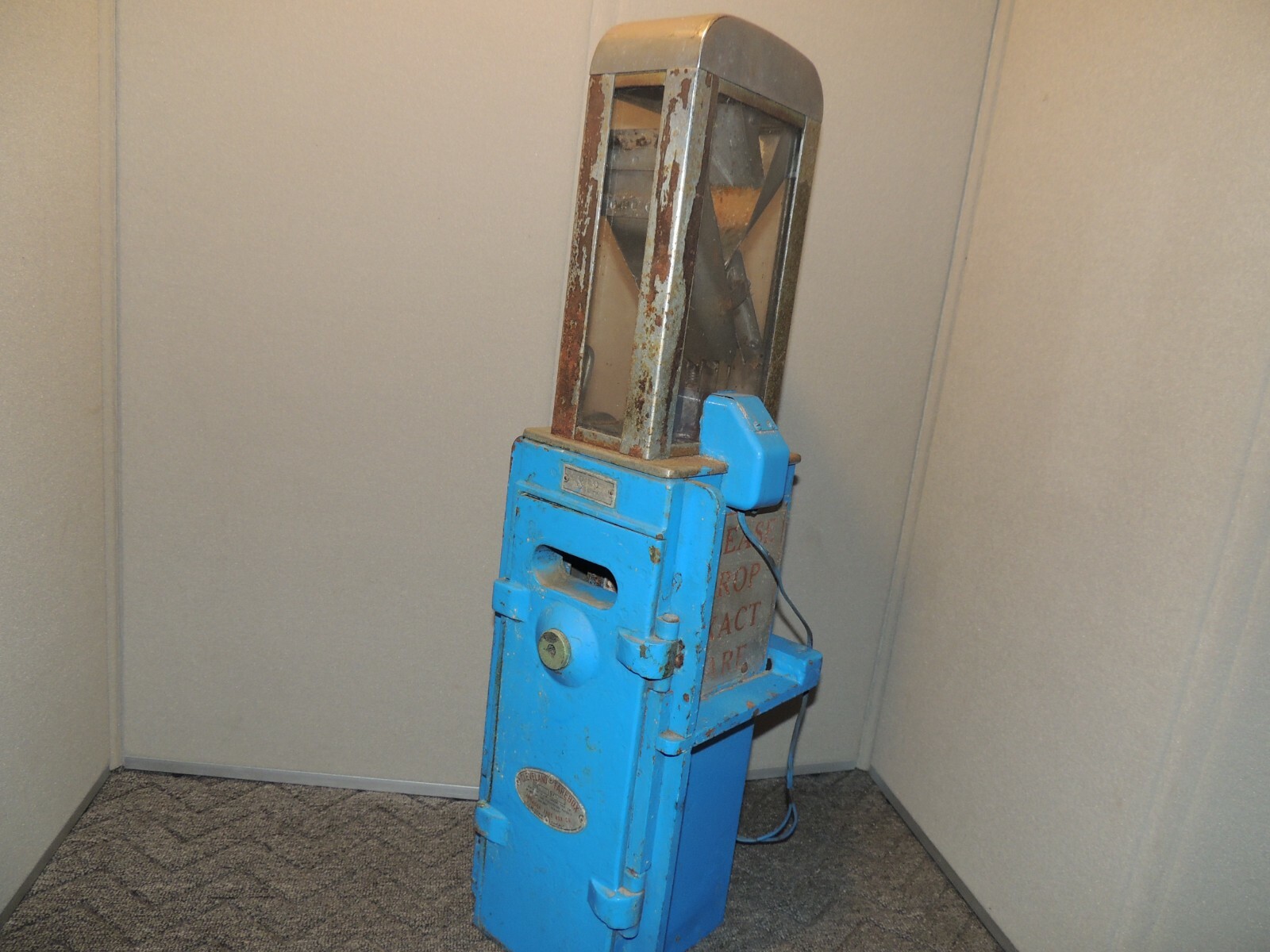 Vintage Cleveland Fare Box Johnson Fare Box Size 2 C.P 10 Trolly Street ...