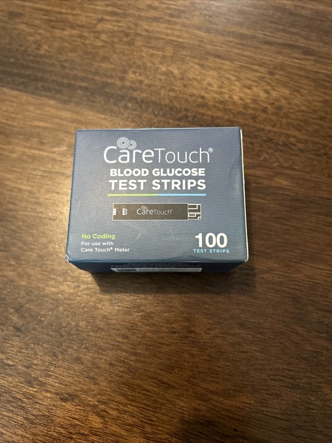 Care Touch CT-100 Blood Glucose Test Strips - 100 Pieces for sale ...