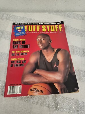 December 1992 Tuff Stuff Magazine -- Michael Jordan front cover | eBay