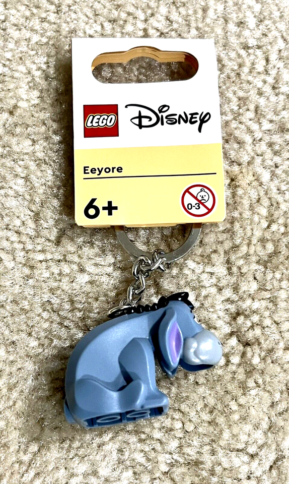 LEGO Disney Eeyore Keychain / Keyring-Brand New-Fast Shipping!!! | eBay