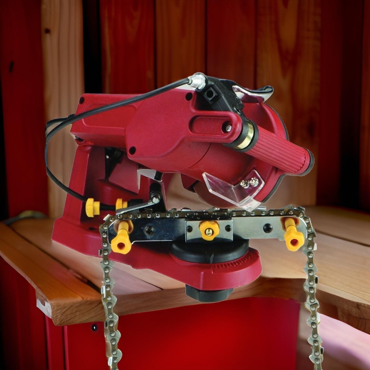 Electric Chainsaw Sharpener Chain Grinder 120 Volt 5000RPM Multi-Angle ...