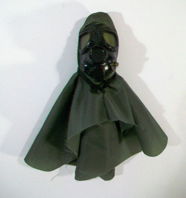 1/6 Scale Gas Mask Poncho Action Figure Accessory for 12" Action ...