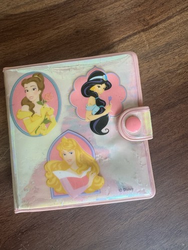 Vintage Disney Princess Wallet- Belle, Aurora, Jasmine, Ariel ...