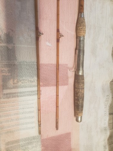 Vintage Heddon 2 Piece Dowagiac 5 Feet Casting Rod Split Bamboo | eBay