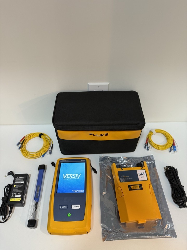 FLUKE OFP-SM OPTIFIBER PRO SINGLEMODE OTDR MODULE KIT W /DSX VERSIV ...