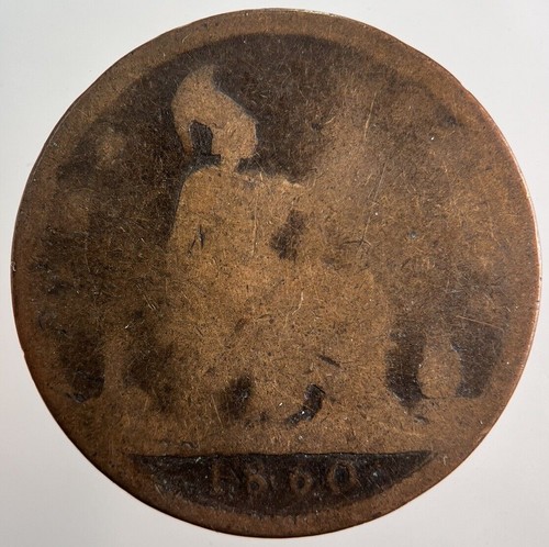 1860 Victoria One Penny Coin | Worn Grade | eBay