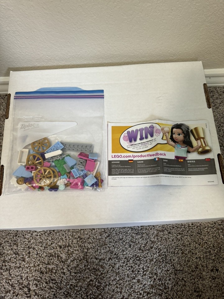 DISNEY PRINCESS Whisker Haven Pumpkin Royal Carriage Set #41141 LEGO ...