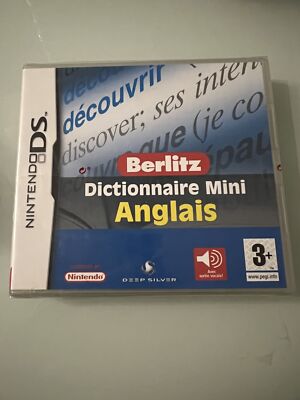 Nintendo DS Dsi Lite XL 3DS 2ds New Blister Fr Dictionary Mini English ...