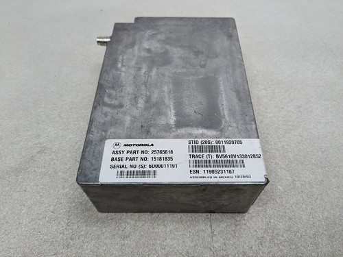 2004 - 2009 CADILLAC SRX OEM ONSTAR COMMUNICATION CONTROL MODULE UNIT ...
