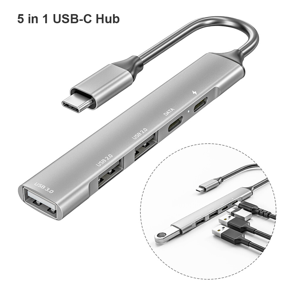 High Speed USB Hub Gigabit Ethernet Multiport Adapter Power Delivery | eBay