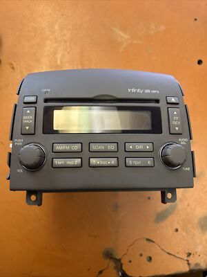 HYUNDAI Sonata INFINITY Radio Stereo 6 Disc Changer MP3 CD Player ...