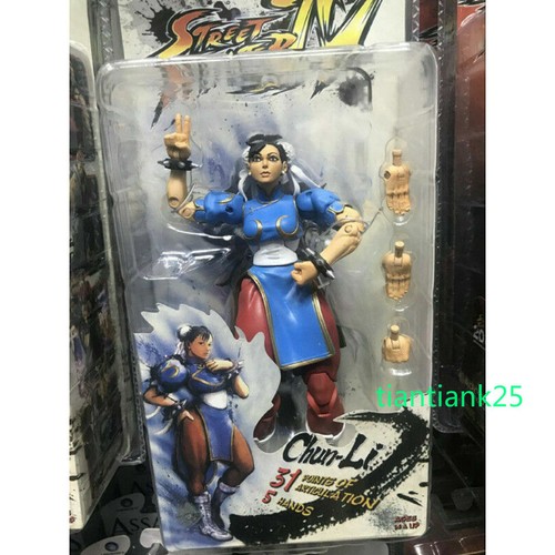 New Capcom Street Fighter IV 20th Anniversary CHUN-LI Action Figure Box ...