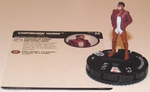 CHIPMUNK HUNK 009 Deadpool and X-Force Marvel HeroClix | eBay