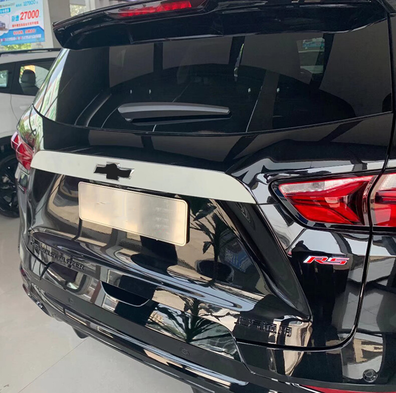 For Chevy Blazer 2019-2022 Car Chrome Rear Trunk Lid Trim molding Strip ...
