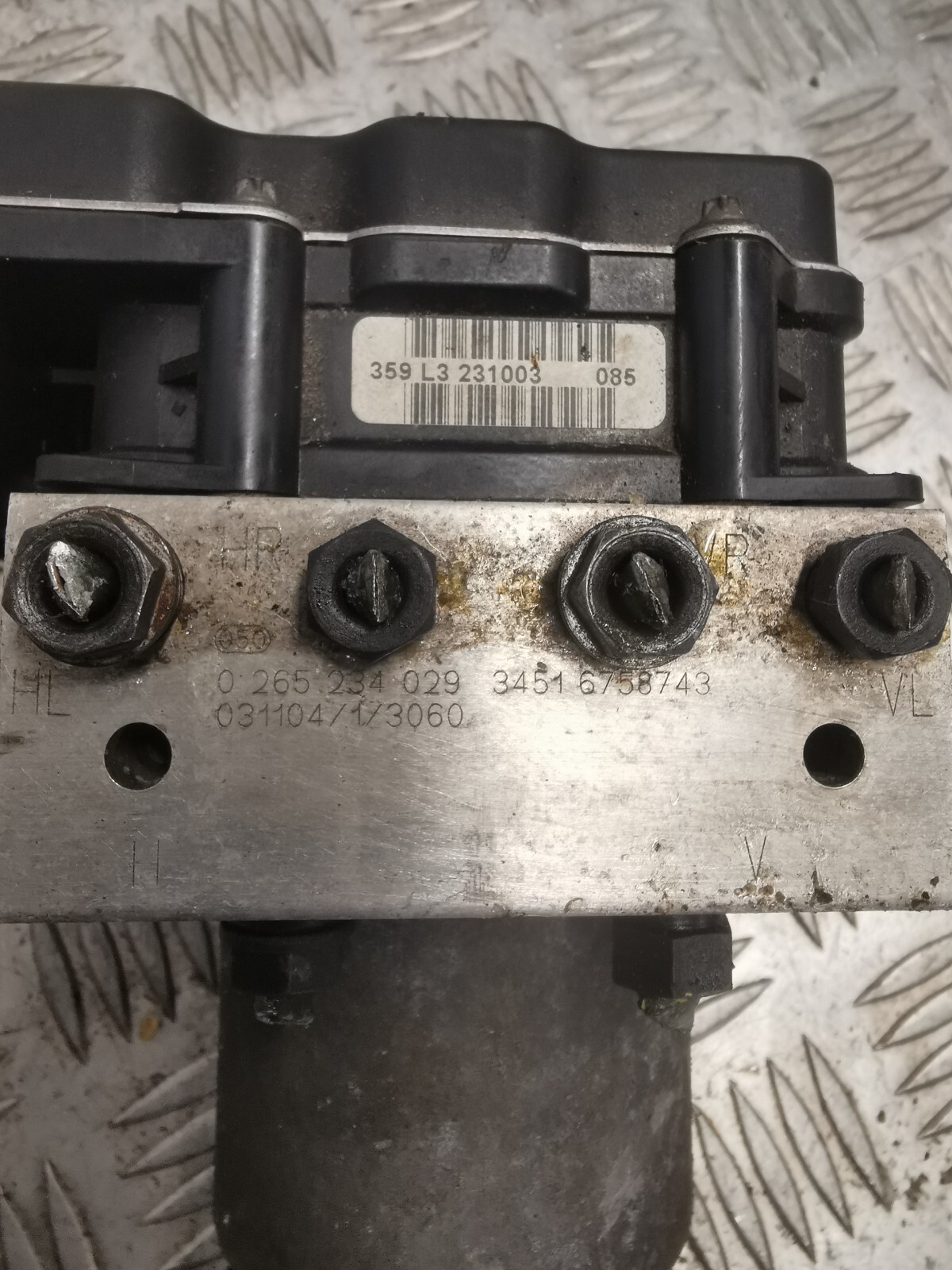 2003-09 BMW 530D E60 ABS PUMP & MODULE 6758743 6767672 | eBay