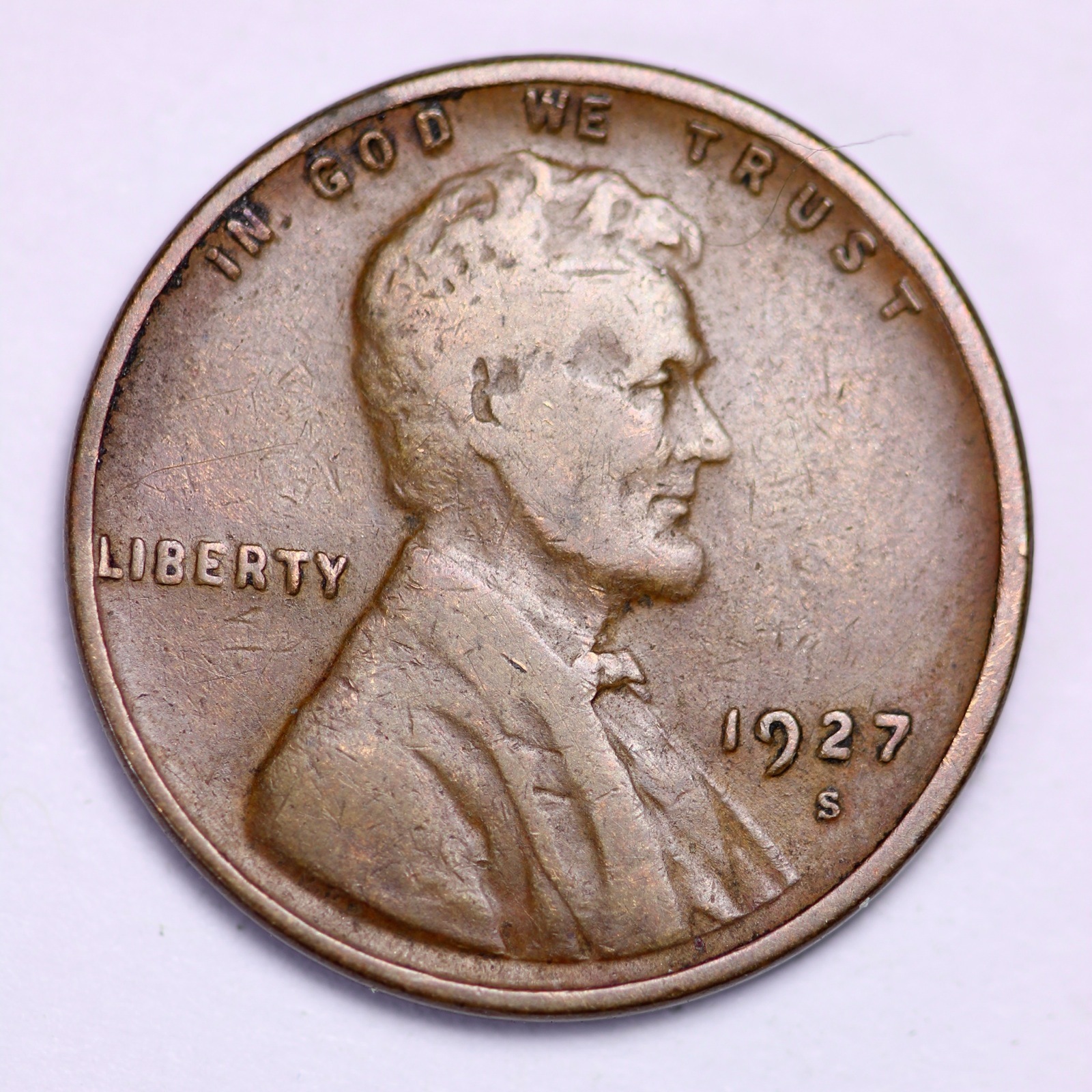 1927-S Lincoln Wheat Cent Penny LOWEST PRICES ON THE BAY! FREE SHIPPING ...