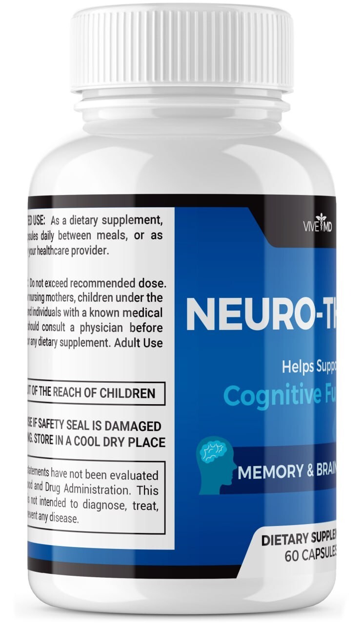 Neuro Thrive Brain Supplement Extra Strength - Official Formula (5 Pack ...