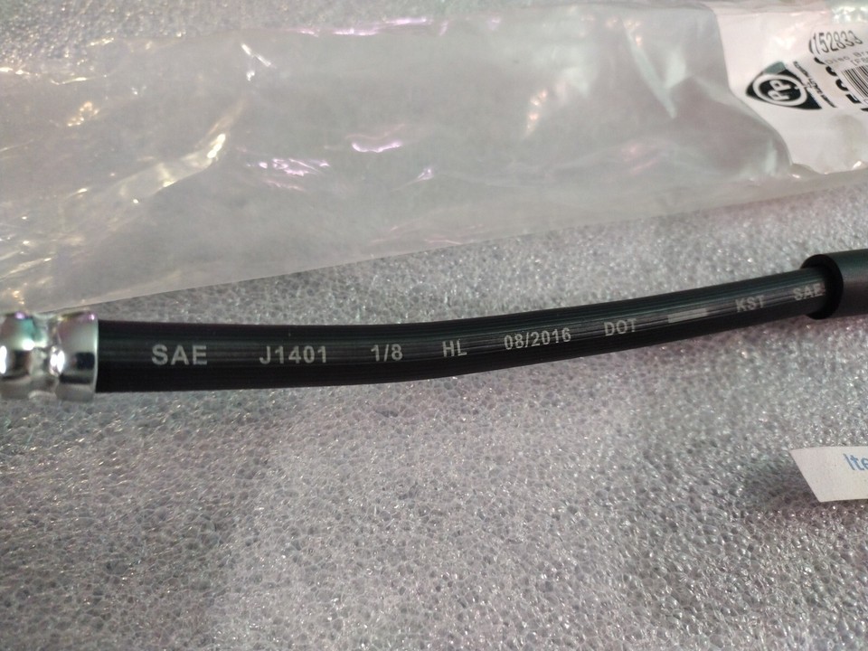 Premier 152839 disc brake hose 15" Long (F80027) F1E77-03-02 / F5A26-31 ...
