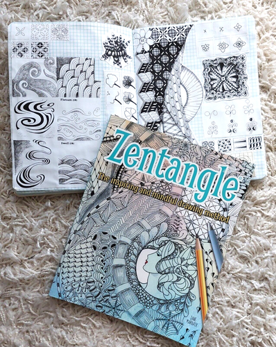 Zentangle Book & Journal Huge Lot of Patterns | eBay