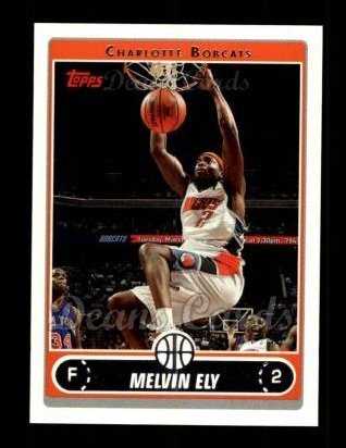 2006 Topps #84 Melvin Ely Bobcats Fresno St 8 - NM/MT | eBay