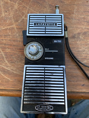 Vintage Lafayette Space Commander Walkie-Talkie HA-70C Untested | eBay