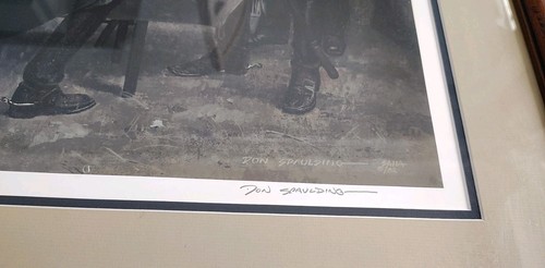 Strategy LITHOGRAPH Print By DON SPAULDING Civil War UNION 1982 SIGNED ...