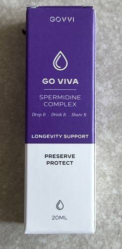 Govvi GO VIVA 2 Bottles SPERMIDINE COMOLEX 20ml/ each | eBay