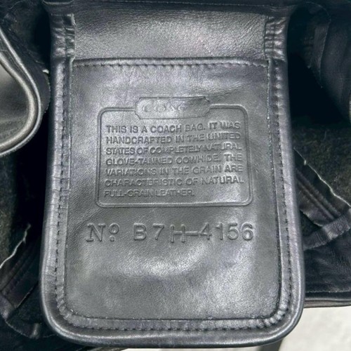 Coach 4156 Vintage Leather Shoulder Bag Crossbody Purse Minimalist ...