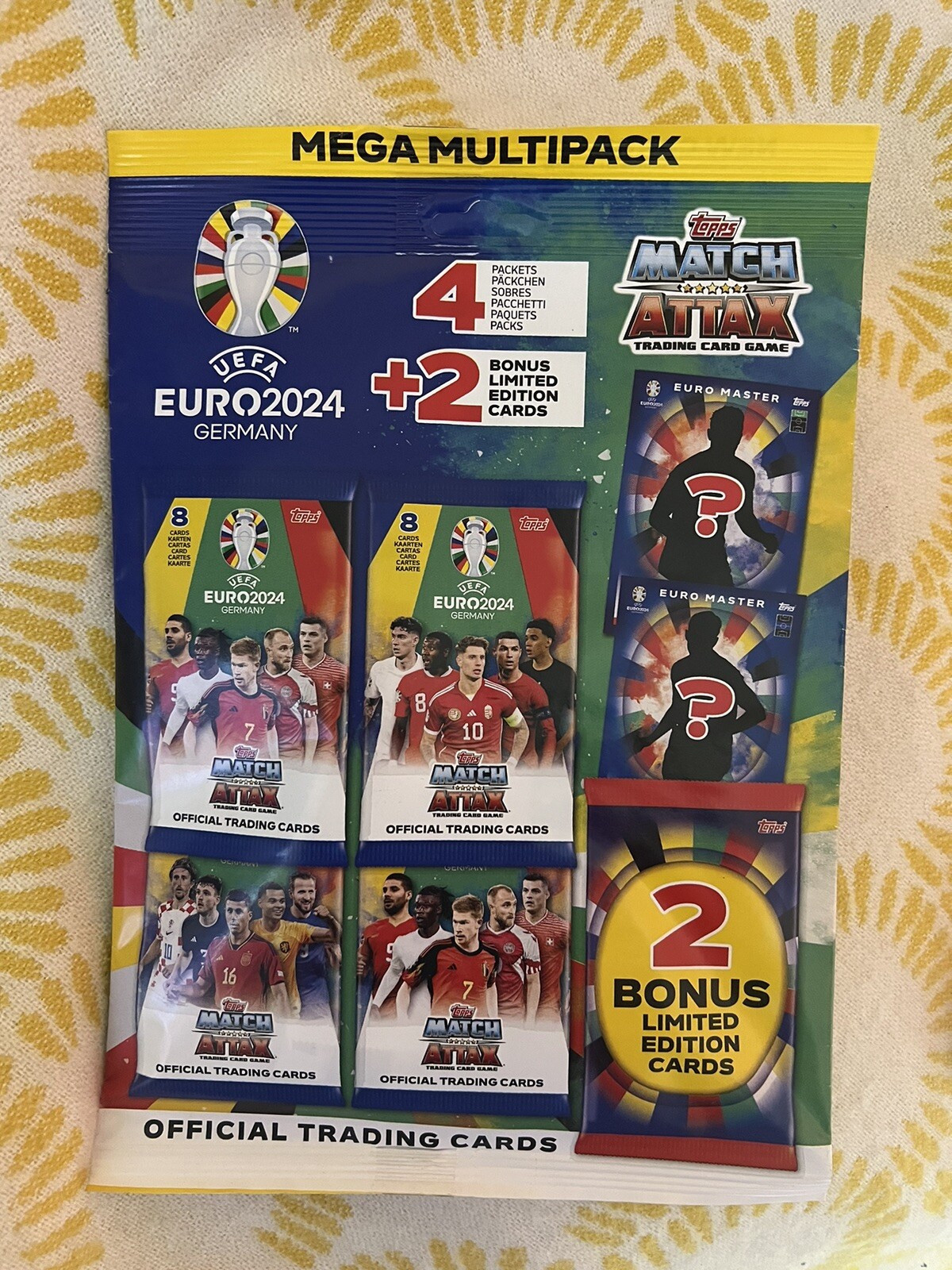 EURO 2024 Match Attax Topps Trading Cards START STRONGLY BUNDLE. Post ...