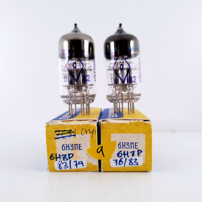 2 X 6N3P / 6Н3П NOVOSIBIRSK TUBE. MATCHED PAIR. 9. CH32 | eBay