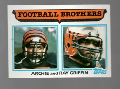 1982 Topps #266 Archie Griffin / Ray Griffin Brothers NM/Mint | eBay