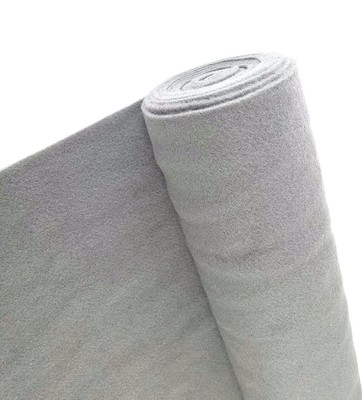 5 Yards Light Gray Upholstery Un-Backed Trim Automotive Carpet 40"x ...