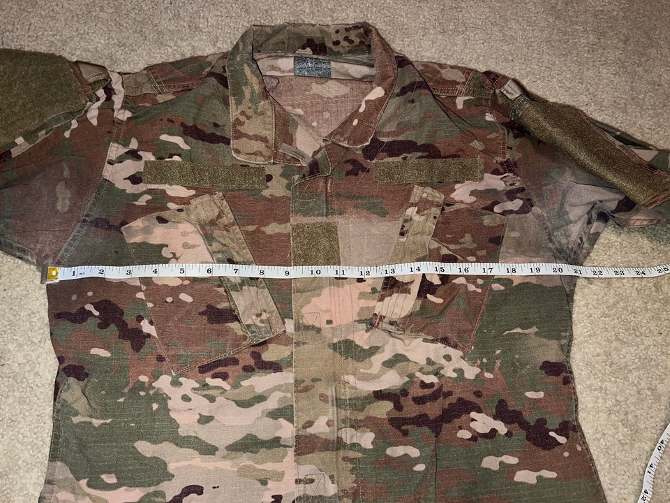 US ARMY - OCP COMBAT UNIFORM COAT - MULTICAM FR FLAME RESISTANT - SMALL ...