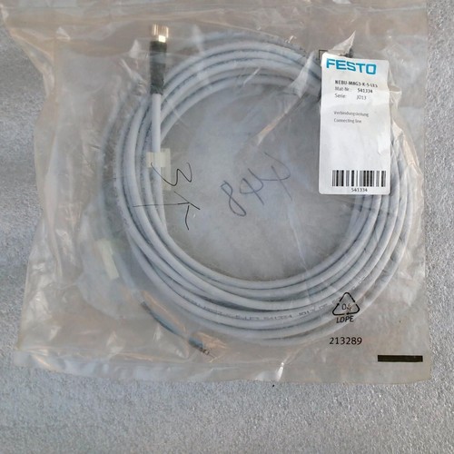 FESTO NEBU-M8G3-K-5-LE3 541334 1PC New Connecting Cable Spot Stock Free ...