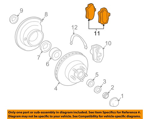 GM OEM Brake-Front Pads 19167290 | eBay