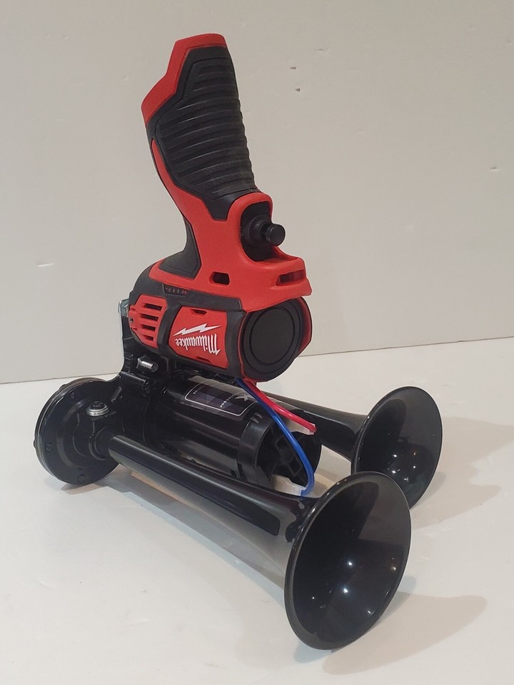 Milwaukee M12 Power Impact Horn, Air Horn, Train Horn ,Dual Trumpets ...