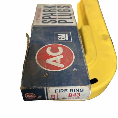 Ac Delco Spark Plugs Set Of 8 B43 Fire Ring GM 5613125 | eBay