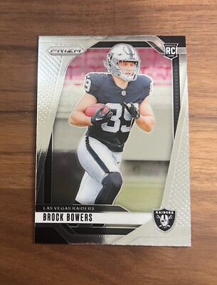 2024 Prizm Football Brock Bowers Rookie Card RC | eBay