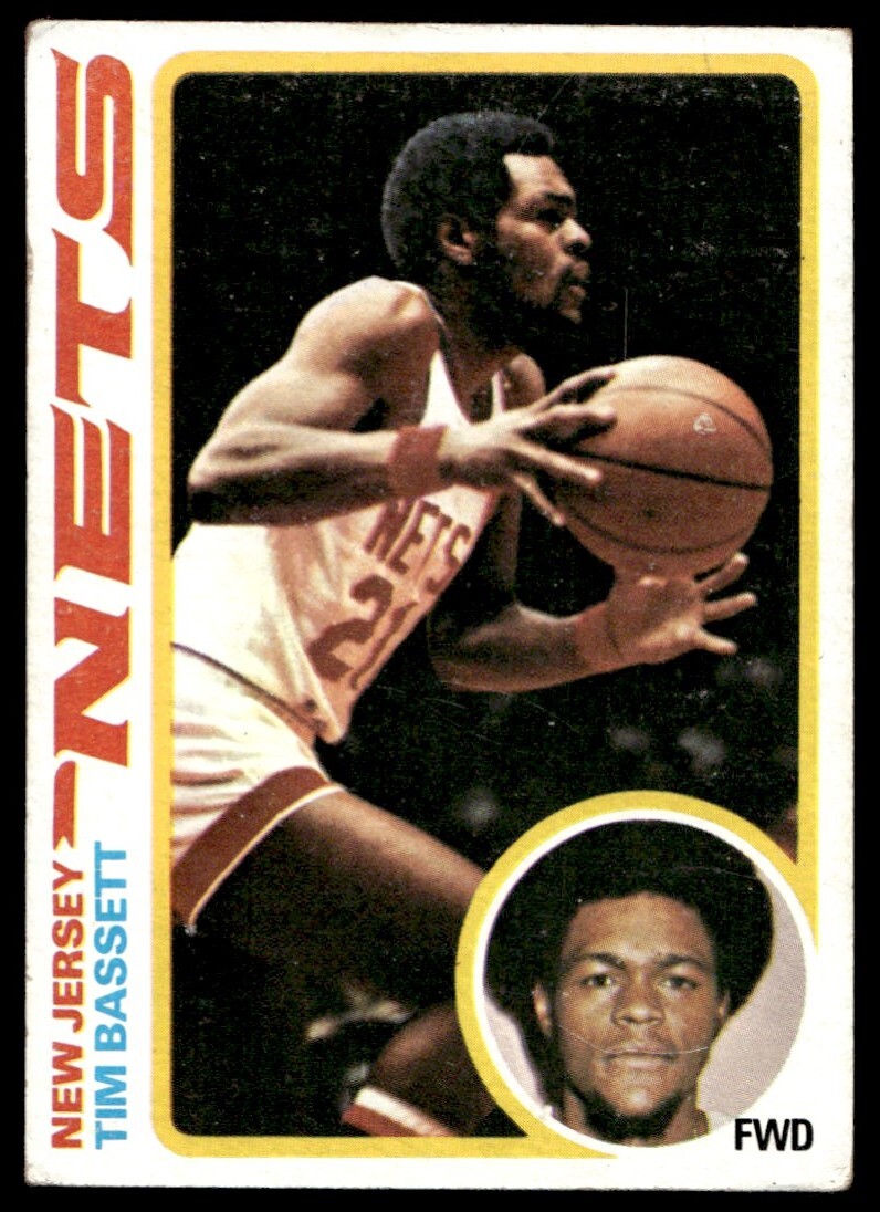 1978-79 Topps Tim Bassett New Jersey Nets #96 | eBay