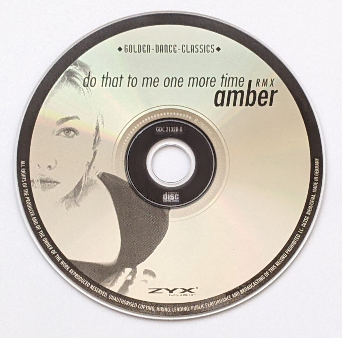 Amber Do That To Me One More Time German CD 5 Mixes Robbie Rivera Peter ...