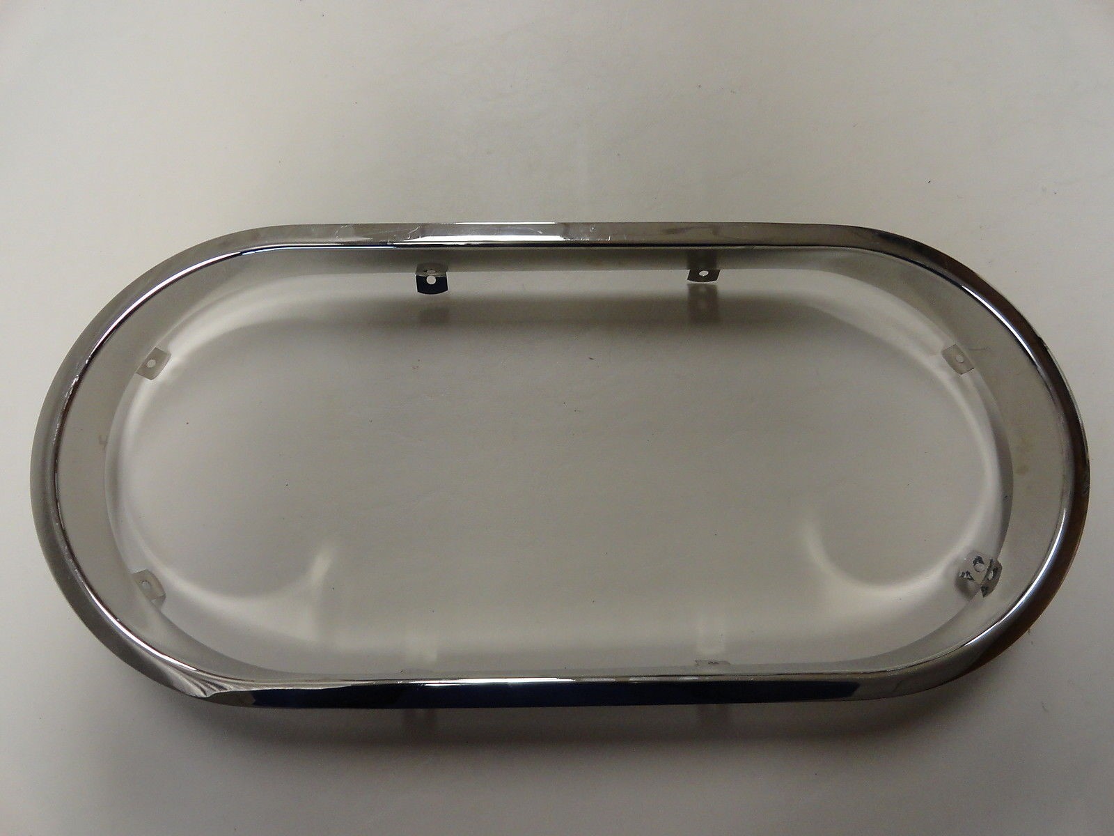 BOMAR 0805 STAINLESS STEEL PORT WINDOW TRIM RING 19 3/4" X 9 1/4 ...