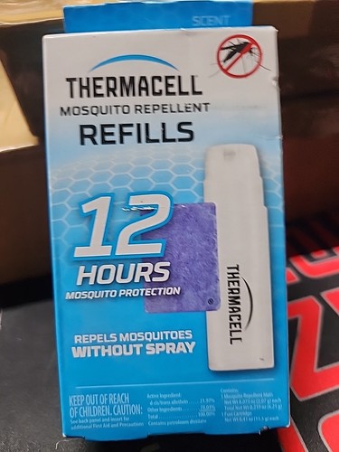 Thermacell Refill 3 Mats 1 Cartridge New! Works Wonderfully | eBay