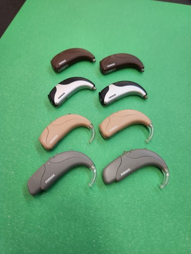 PAIR of Phonak Naida V-UP 675 BTE Hearing Aids with WARRANTY! | eBay