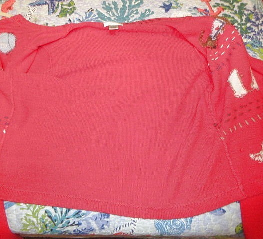 Vtg Show Dogs Cardigan Sweater Size L Embroidered Puppy Bone Buttons ...