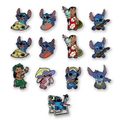Disney Lilo And Stitch Mystery Pin Series 3 Figpin 2-Inch Locked ...