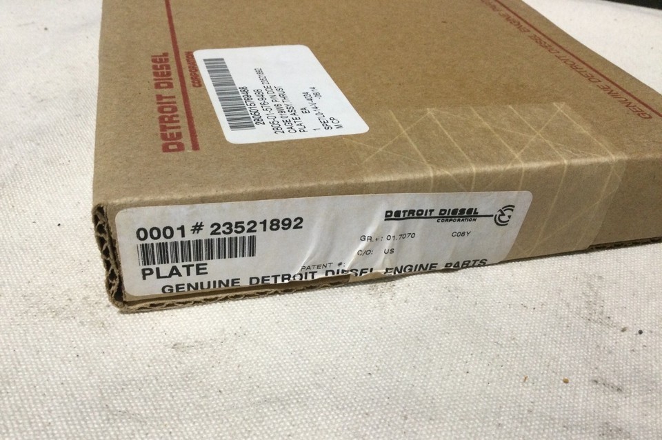 M915A5 TRUCK 23521892 DETROIT THRUST PLATE ASSY DDE 23521892 2805-01 ...