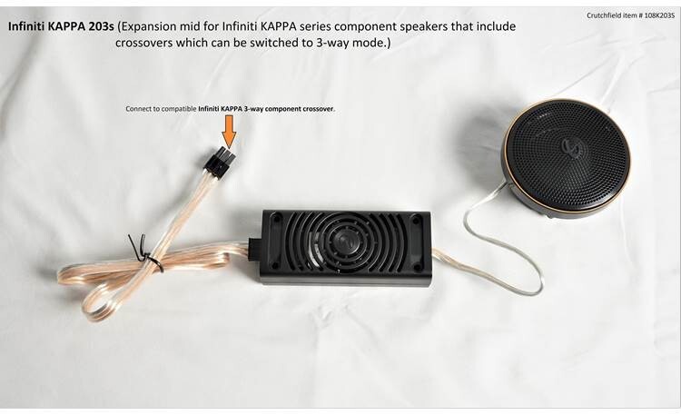 Infinity Kappa 203S Kappa Series 2" Silk Dome midrange speakers | eBay