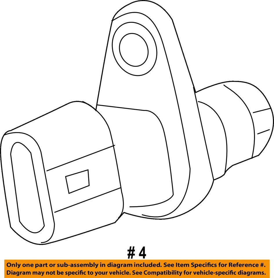 GM OEM 16-23 Cruze Electrical Ignition System-Camshaft Sensor 12636947 ...