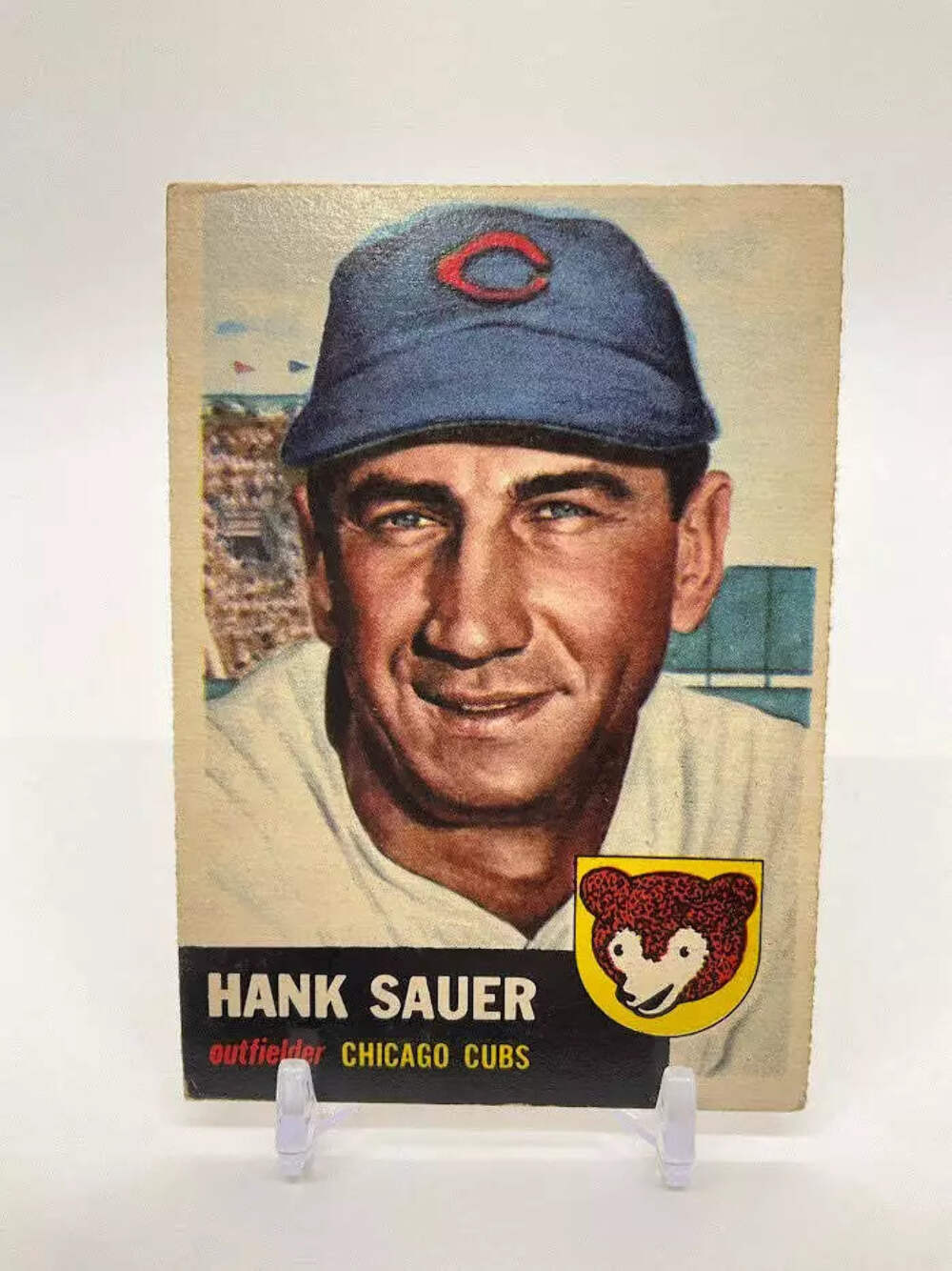 Hank Sauer 1953 Topps #111 Chicago Cubs VG #2 | eBay